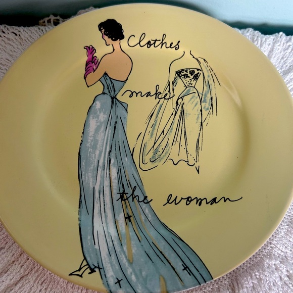 Roseanna | Dining | Roseanna 8 In Clothes Make The Woman Plate | Poshmark
